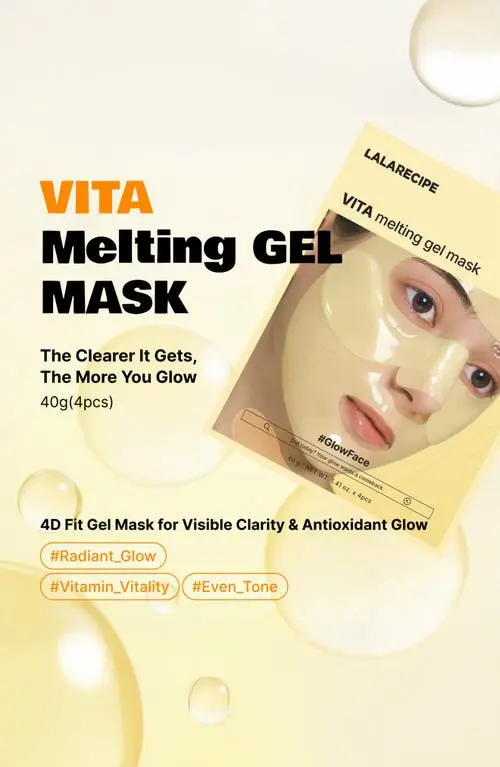 LALARECIPE Glow Up Mask Trio Set