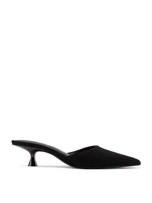FEMME St. Honore Mule - Black