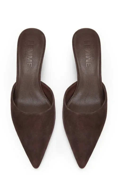 Femme La St. Honoré Kitten Heel Mule - Coco
