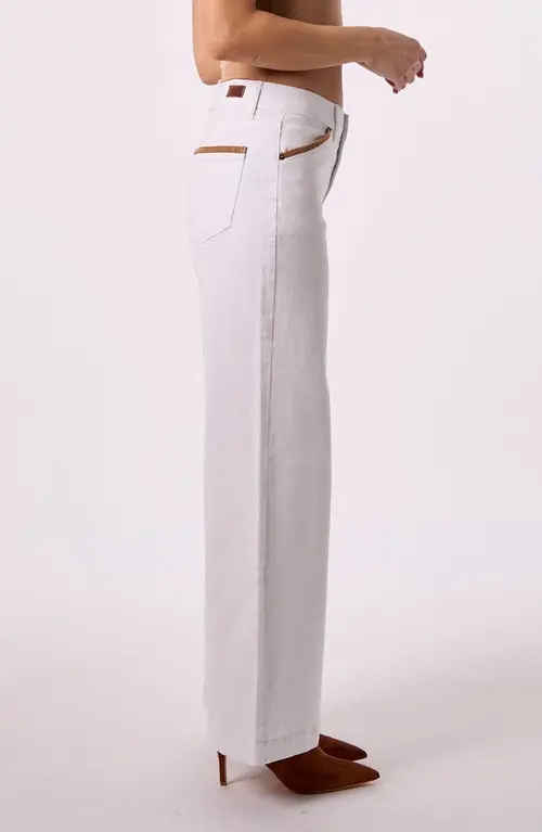 BLUE REVIVAL Sadie Mid Rise Wide Leg Jeans