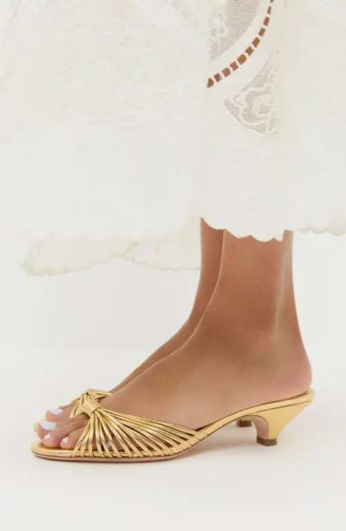 LOEFFLER RANDALL Dixie Kitten Heel Slide Sandal