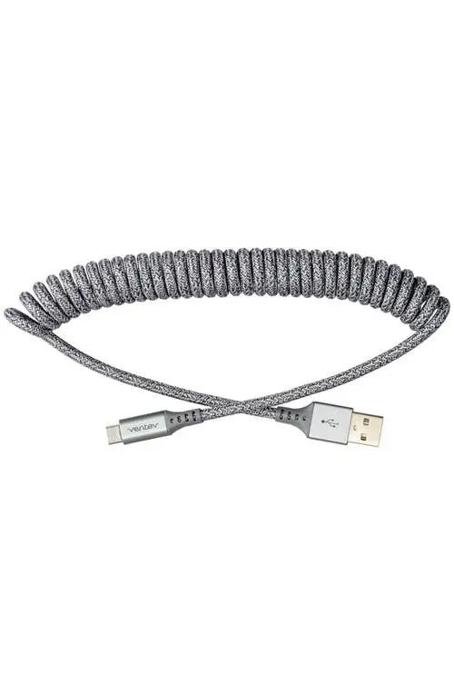 VENTEV Helix Usb-a To Usb-c High Speed Travel 3 Foot Cable