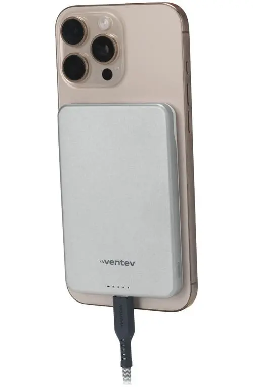 VENTEV 5k Mah Qi2 Wireless Ultrafast Portable Magnetic Battery