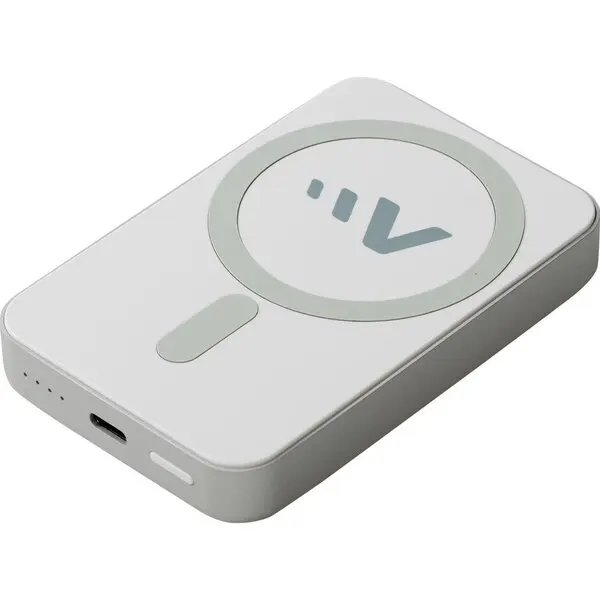 VENTEV 5k Mah Portable Magnetic Battery - Gray