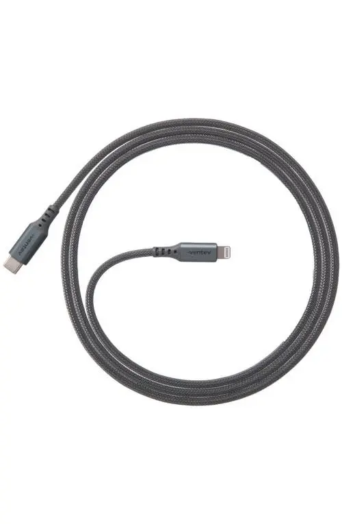 VENTEV Alloy Usb-c To Apple Lightning High Speed Ultradurable 4 Foot Cable - Silver