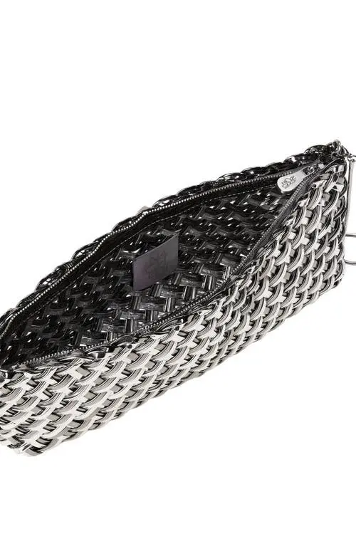 NAGHEDI Gala Metallic Clutch