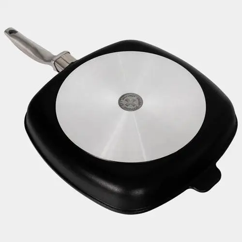 SWISS DIAMOND Chd Nonstick 11-inch X 11-inch Square Grill Pan