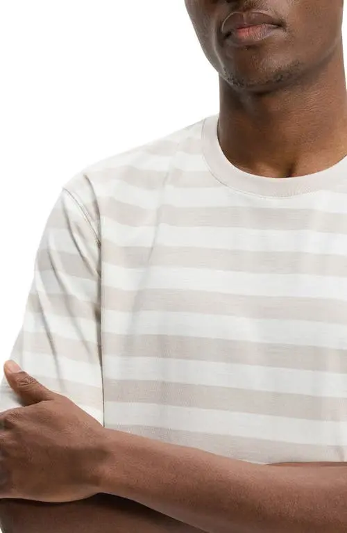 Theory Relaxed Stripe Pima Cotton T-shirt