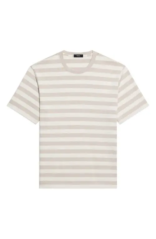 Theory Relaxed Stripe Pima Cotton T-shirt