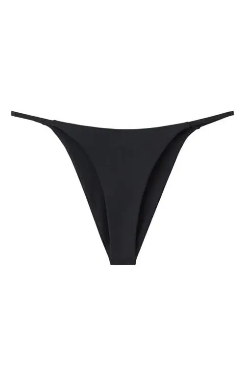 Mango Brazilian Cut Bikini Bottoms - Black
