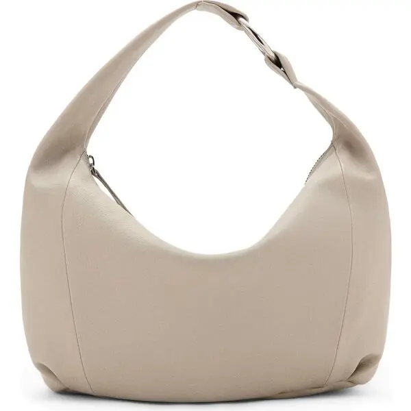 Mango Leather Shoulder Bag