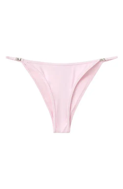 Mango Hardware Detail Bikini Bottoms - Light Pink