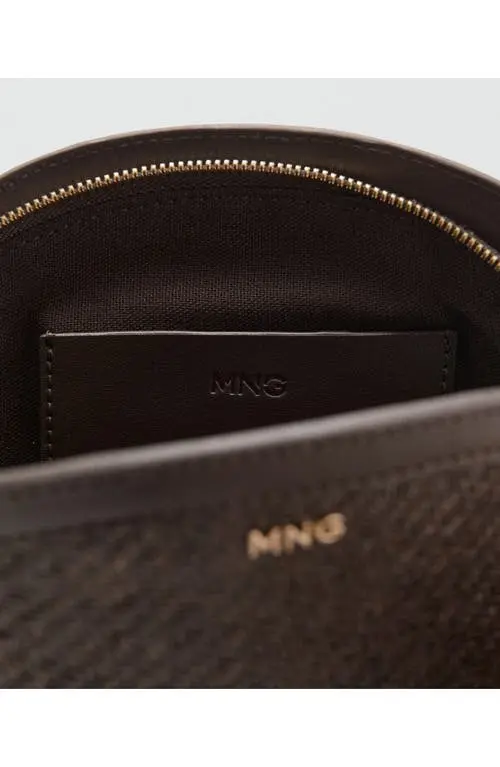 Mango Woven Wristlet