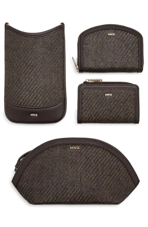 Mango Woven Wristlet
