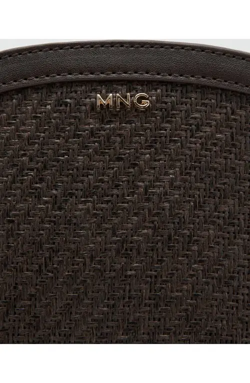 Mango Woven Wristlet