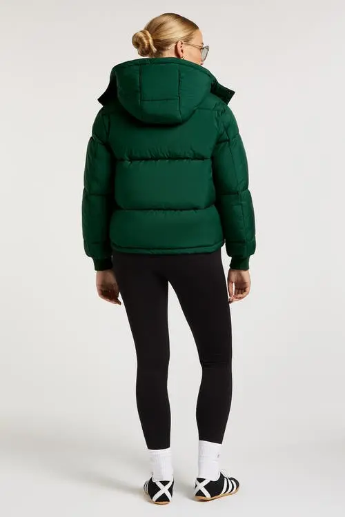 4TH ARQ Hudson Long Sleeve Hooded Puffer Coat