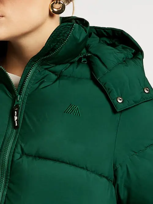4TH ARQ Hudson Long Sleeve Hooded Puffer Coat