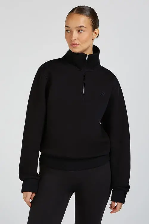 4TH ARQ Levi Jersey Half-zip Sweatshirt