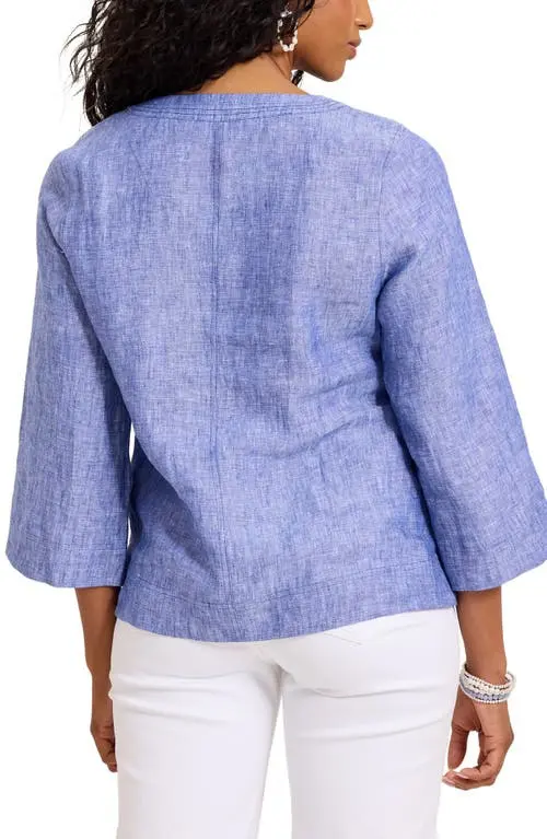 Tommy Bahama Linen Popover Top