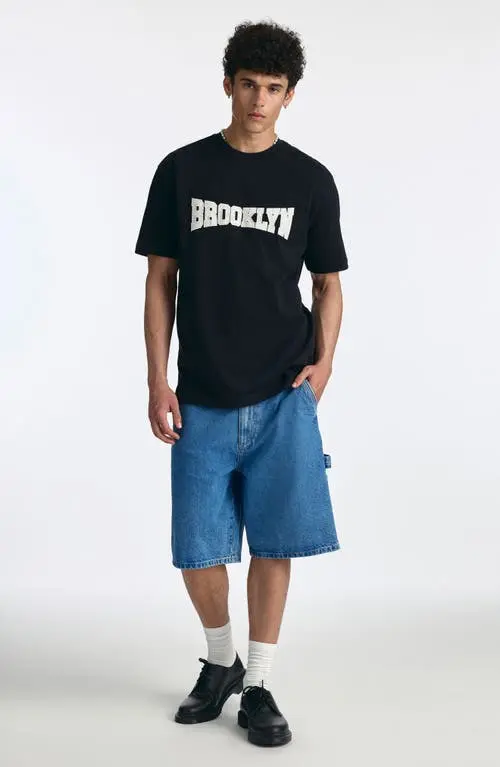 Brooklyn Industries Logo Appliqué T-shirt