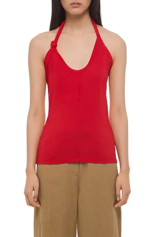 Helmut Lang Twist Dancer Top In Stretch Jersey - Adrenaline Rush