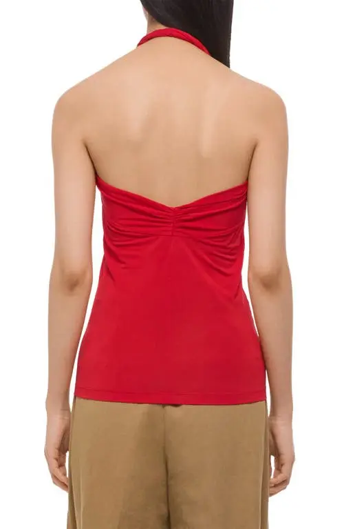 Helmut Lang Twist Dancer Top In Stretch Jersey - Adrenaline Rush