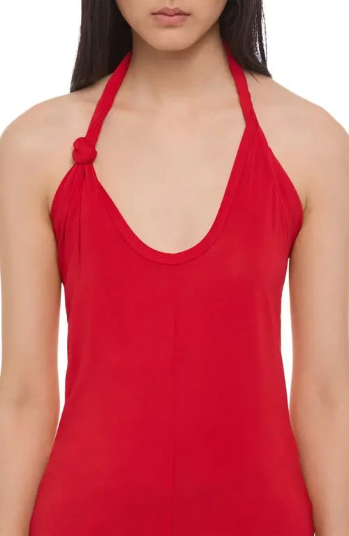 Helmut Lang Twist Dancer Top In Stretch Jersey - Adrenaline Rush
