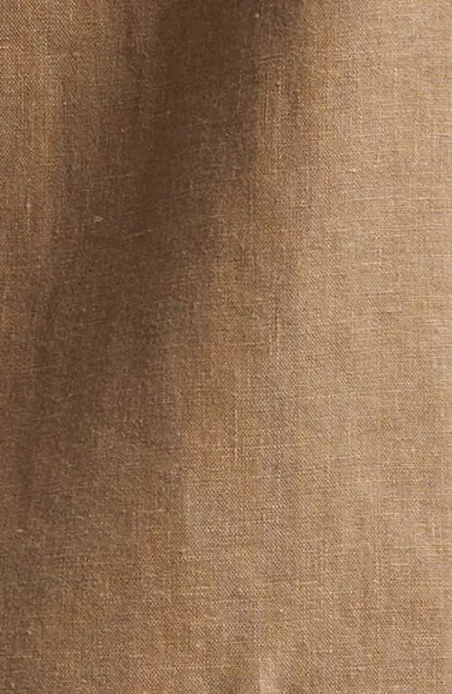DRAKE'S Western Linen Button-up Shirt