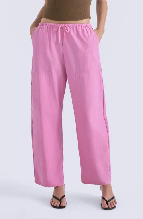 PISTOLA Theo Cotton Drawstring Pants