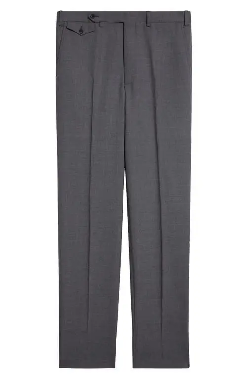 J. MUESER Waverly High Twist Virgin Wool Trousers