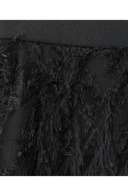 Mango Textured Yarn Straight Leg Pants