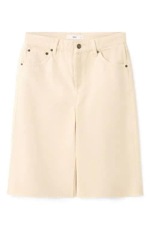 Mango Denim Bermuda Shorts