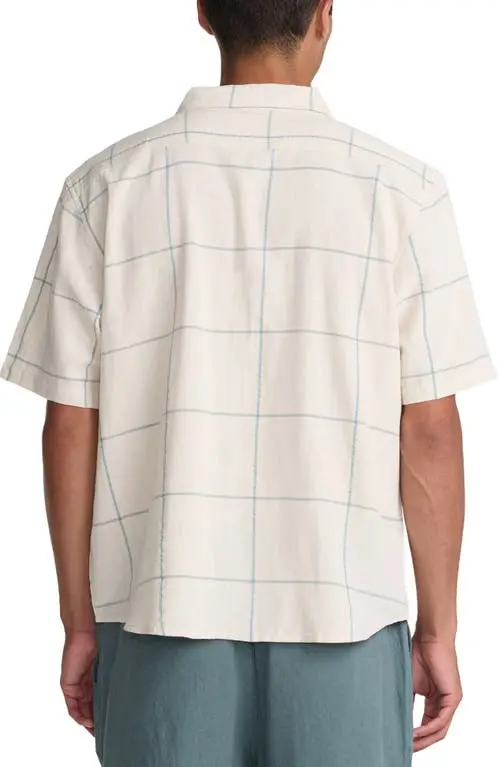 Rvca Vacancy Plaid Camp Shirt