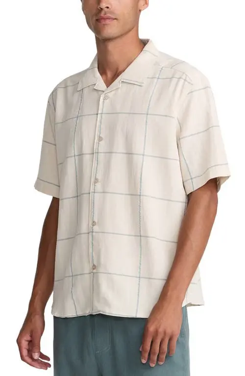 Rvca Vacancy Plaid Camp Shirt