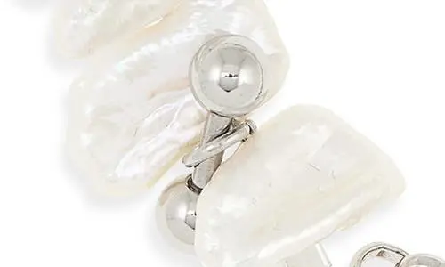 JUSTINE CLENQUET Sunny Biwa Pearl Bracelet