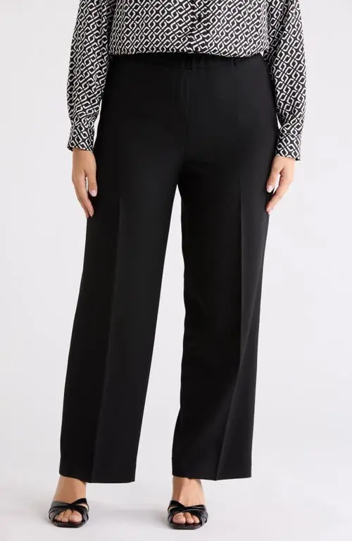 KASPER Gracie High Rise Pants - Black