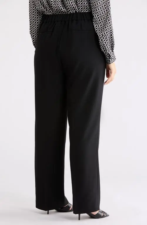KASPER Gracie High Rise Straight Leg Pants