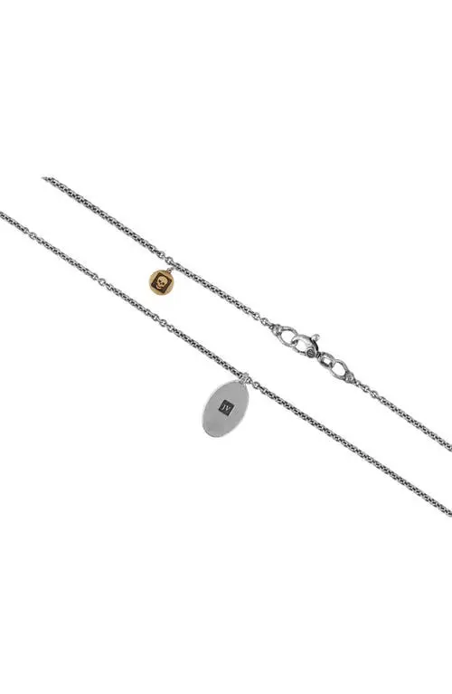 John Varvatos Sterling Silver & Brass Pendant Necklace - Mix