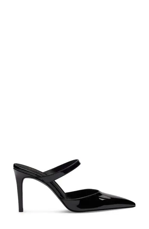 STUART WEITZMAN Power Mule 85 Stiletto Pumps - Black Calf