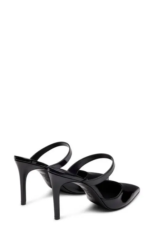 STUART WEITZMAN Power Mule 85 Stiletto Pumps - Black Calf