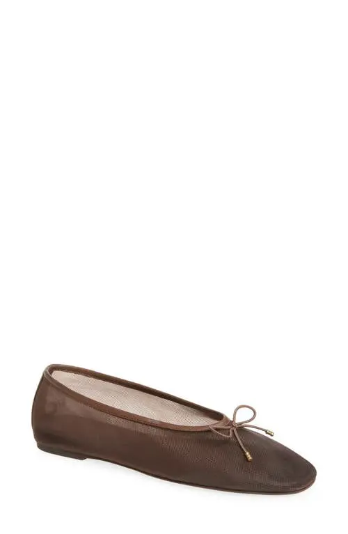 Rag & Bone Poppi Ballet Flat - Mocha Mesh