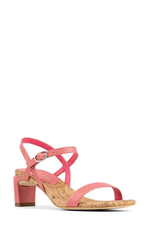 DONALD PLINER Brazi Ankle Strap Sandal - Pink