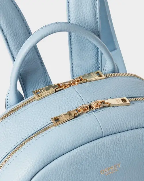 OSPREY LONDON The Adaline Grainy Leather Backpack