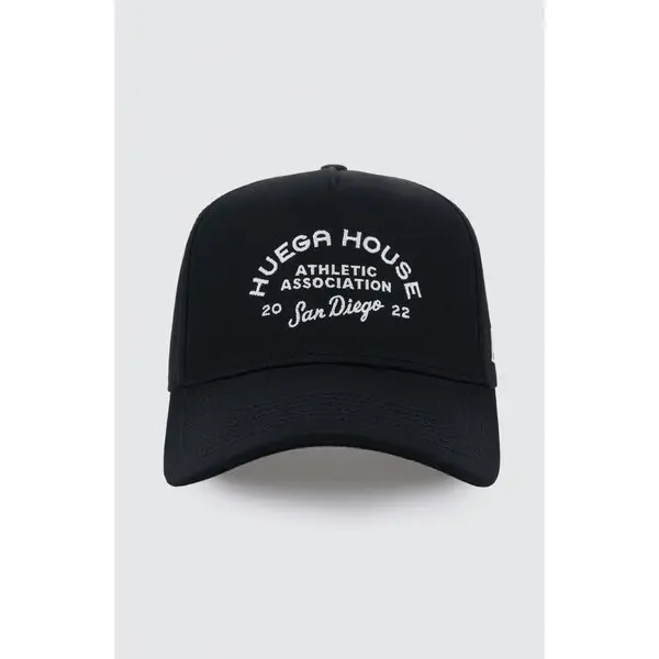 HUEGA HOUSE Athletic Association Trucker Cap - Black