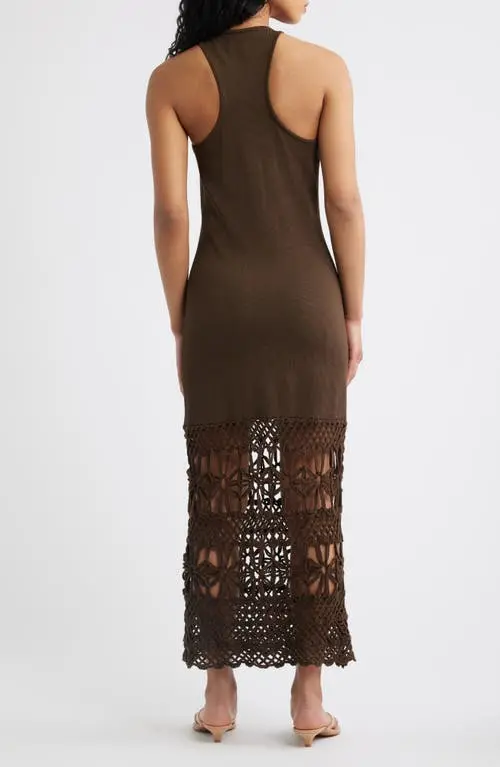 Torn By Ronny Kobo Nina Racerback Body-con Maxi Dress