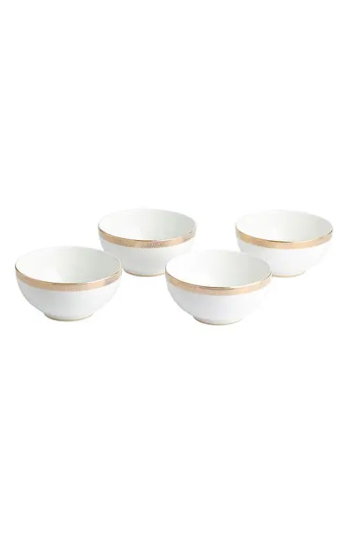 Vera Wang Lace Bone China 3-piece Dinnerware Set - Gold