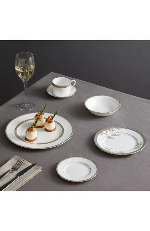 Vera Wang Lace Bone China 3-piece Dinnerware Set - Gold