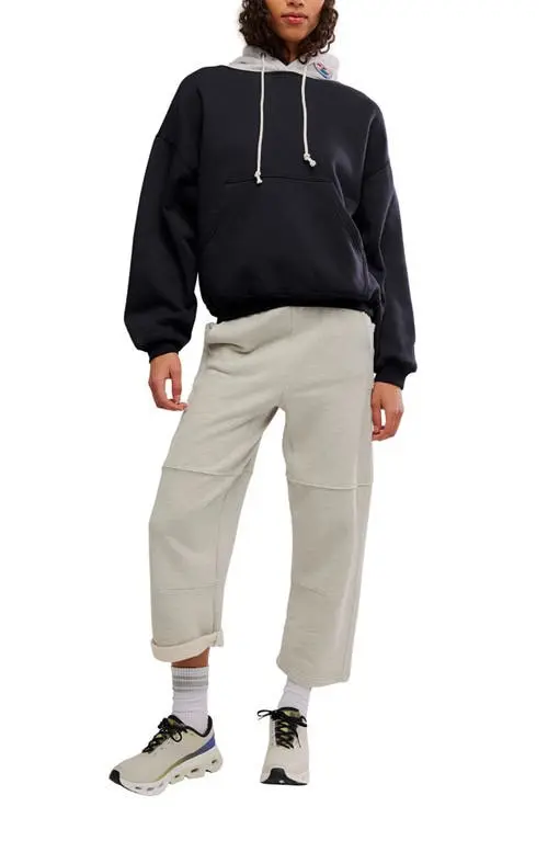 Free People Patch Hoodie