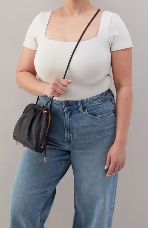 Hobo Isabelle Leather Crossbody Bag - Black