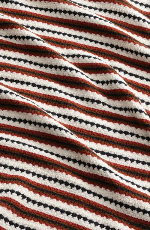 Nn07 Bari 6686 Striped Organic Cotton Sweater